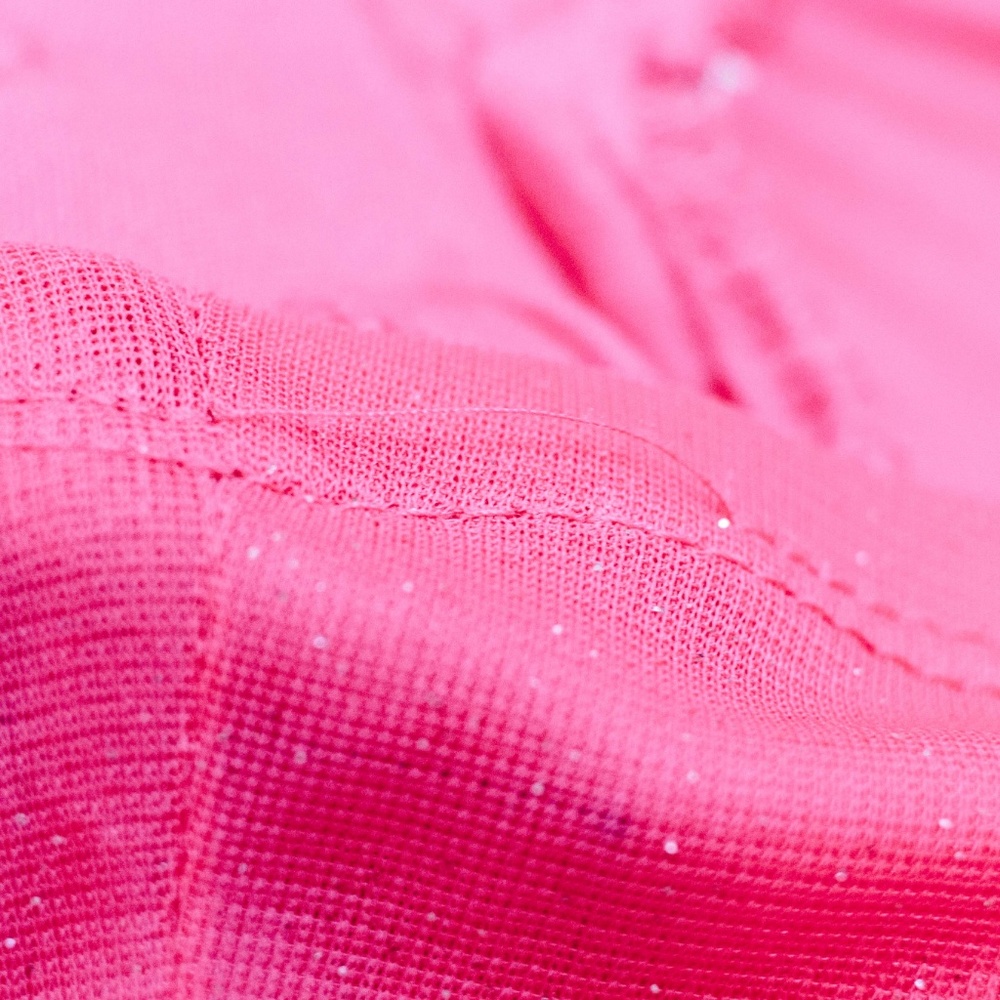 Y2k Hot Pink Glitter Formal Prom Dress Gown - Gem